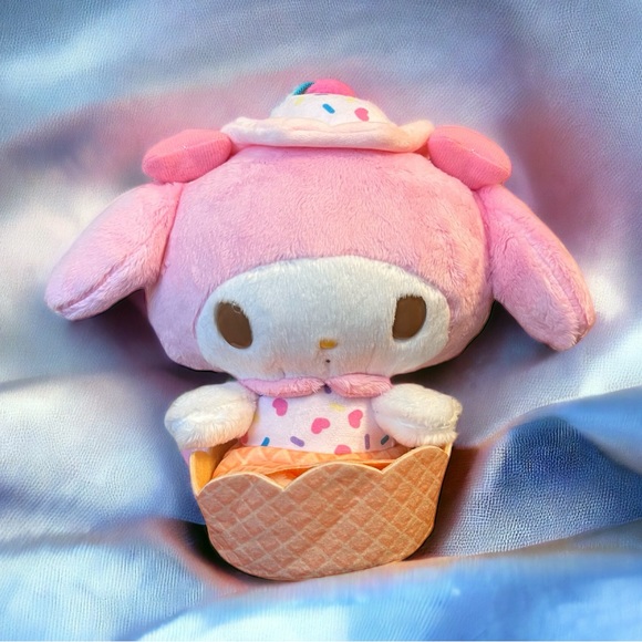 Sanrio | Toys | My Melody Ice Cream Parlor Sundae Plush Sanrio Full ...